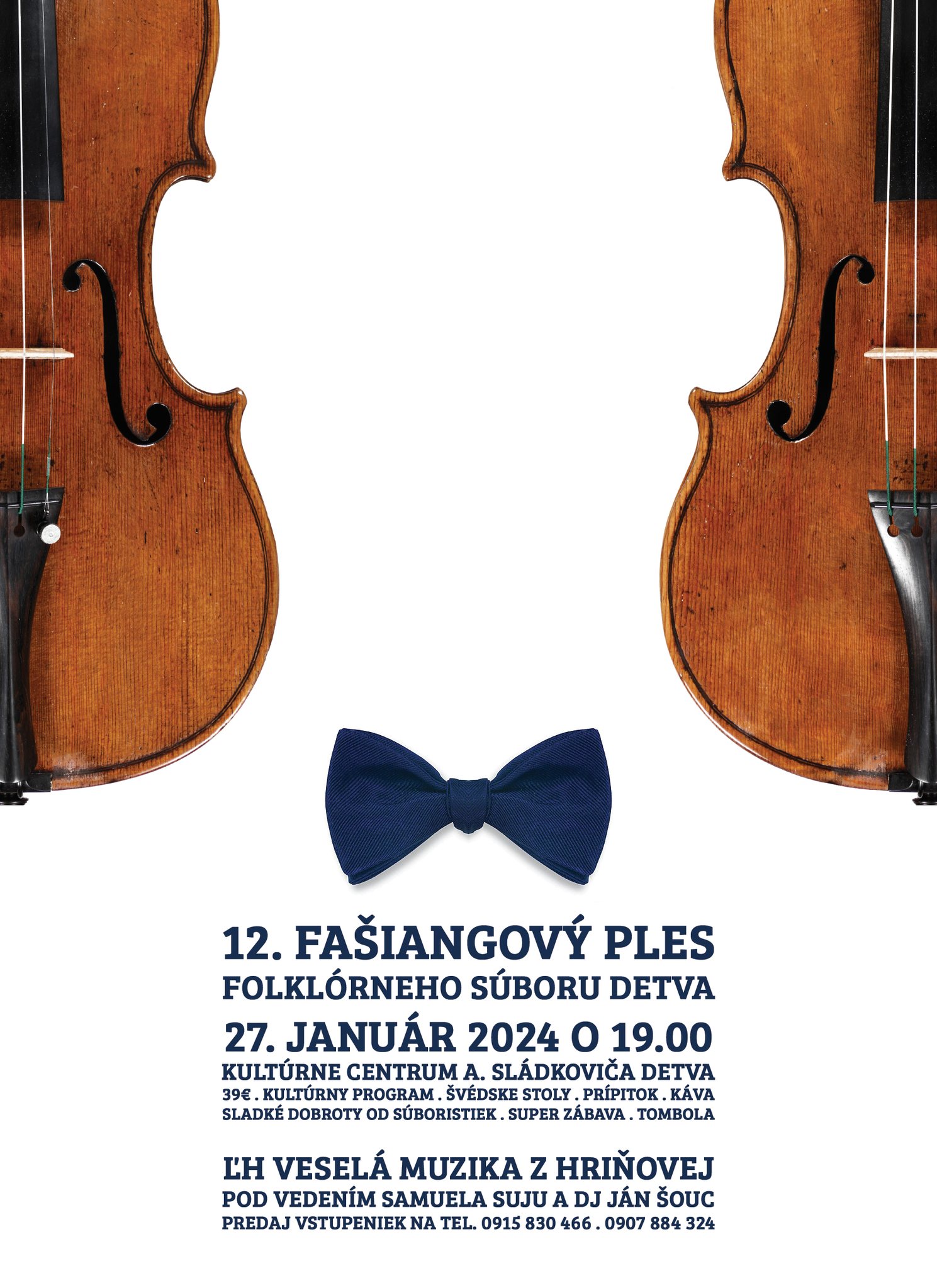12. Fašiangový ples Folklórneho súboru Detva 2024 Detva - Detva ...