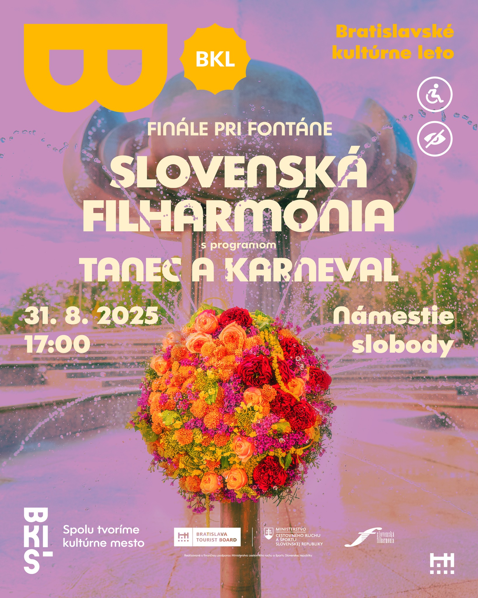 Finále pri fontáne: Slovenská filharmónia 2025 Bratislava - 3. ročník ...