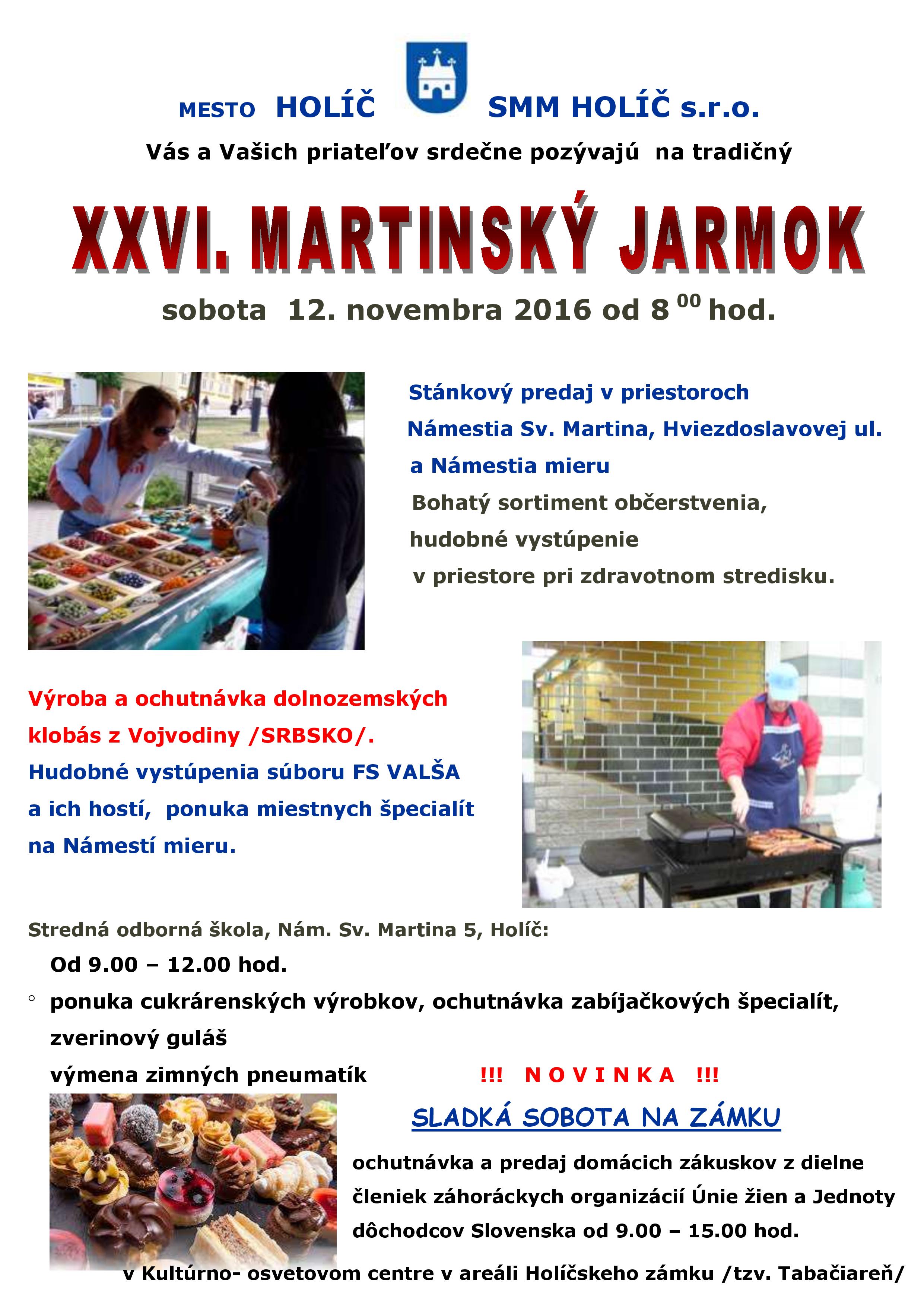 Martinský jarmok Holíč 2016 - 26. ročník - Holíč | Folklorfest.sk ...